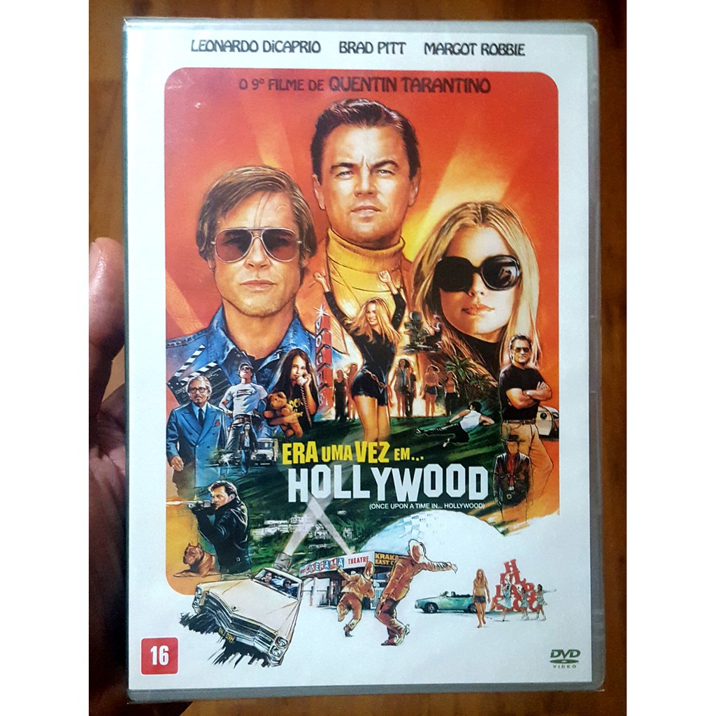 Dvd ERA UMA VEZ EM HOLLYWOOD Original Lacrado - Quentin Tarantino ...