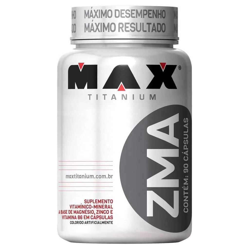 ZMA 90 Cápsulas Max Titanium | Shopee Brasil