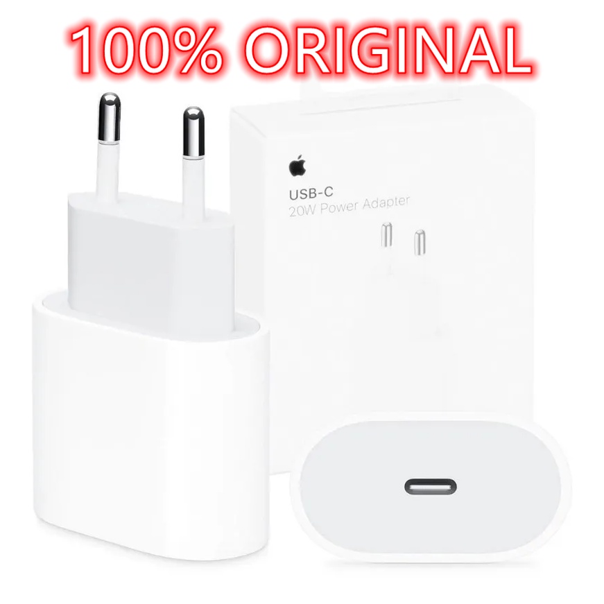 Fonte Carregador Usb-c 20w 100% Original Apple iPhones | Shopee Brasil