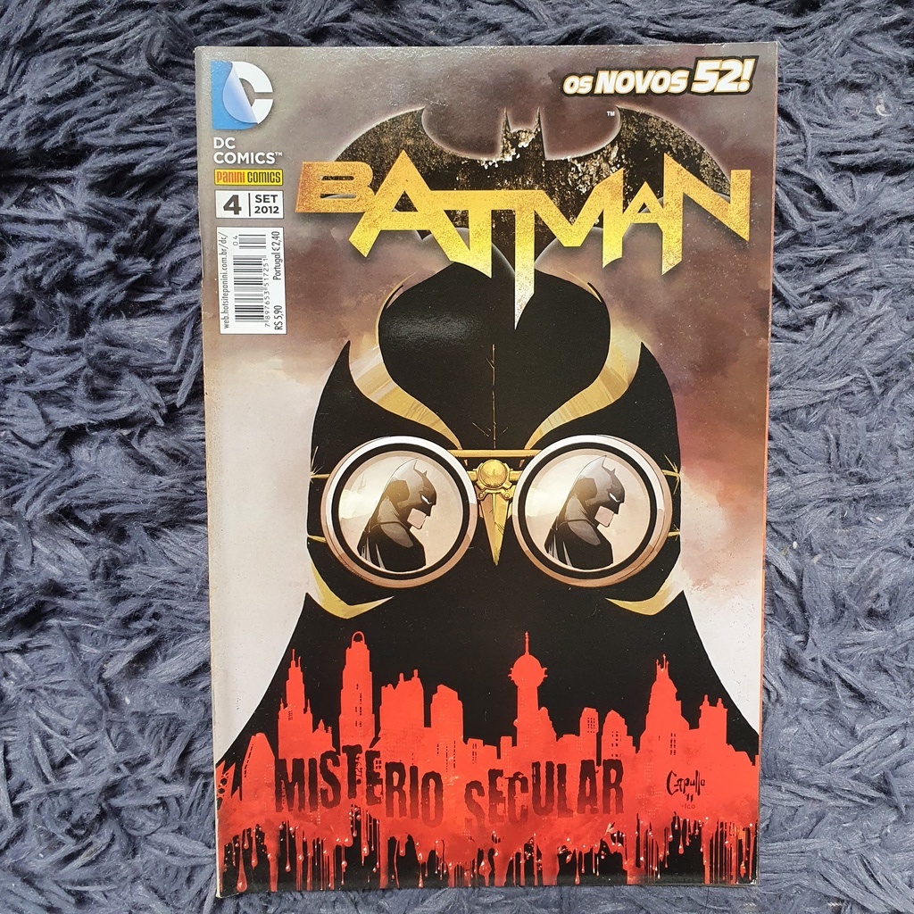 HQ Os Novos 52 - Batman #4 - Misterio Secular | Shopee Brasil