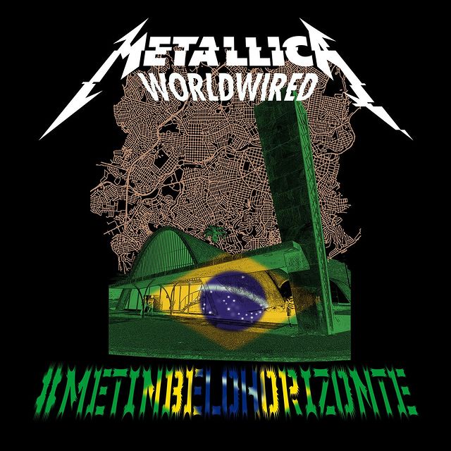 Metallica Cd Live In Belo Horizonte Brasil 2022 2 Cds Soundboard
