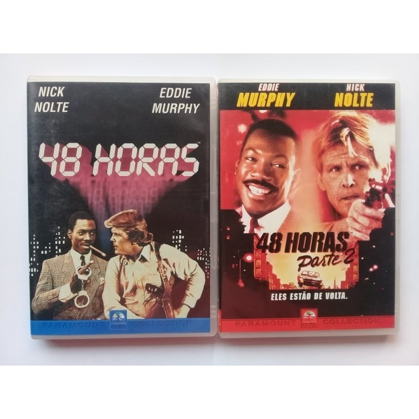 Dvd 48 Horas 1 E Parte 2 Eddie Murphy Nick Nolte Leg Origina | Shopee ...