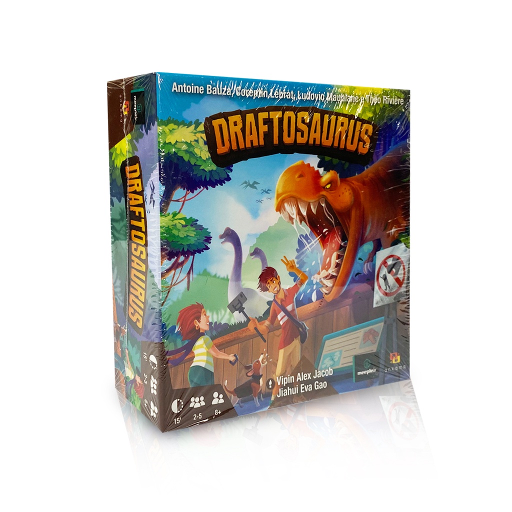Draftosaurus - Jogo De Tabuleiro (meeple-br) | Shopee Brasil