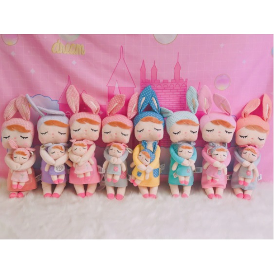 Boneca Metoo Angela Tradicional 34 Cm + Mini Angela 15 Cm - Original ...