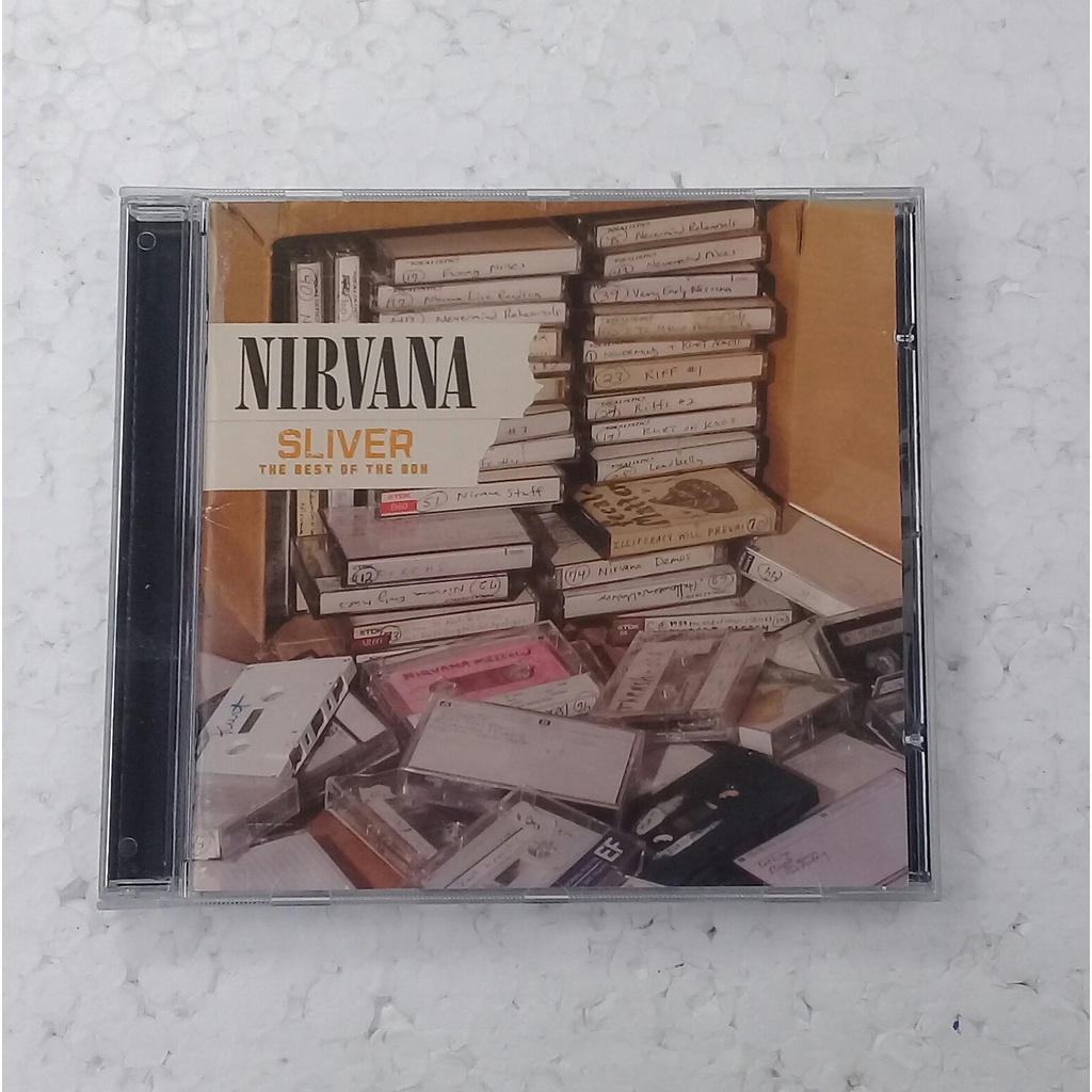 CD NIRVANA -sliver the best of the box | Shopee Brasil