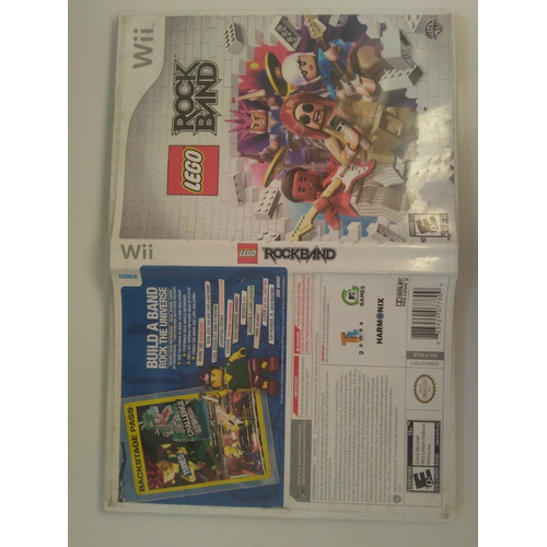 Lego Rock Band Nintendo Wii Jogo Original Game | Shopee Brasil
