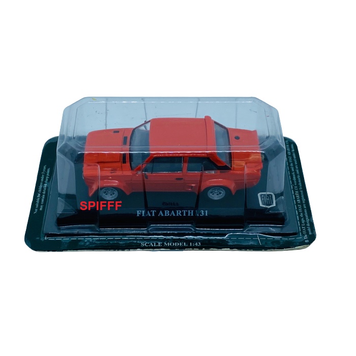 Miniatura Fiat 131 Abarth Rally (1976) - Escala 1:43 1/43 – Del Prado ...