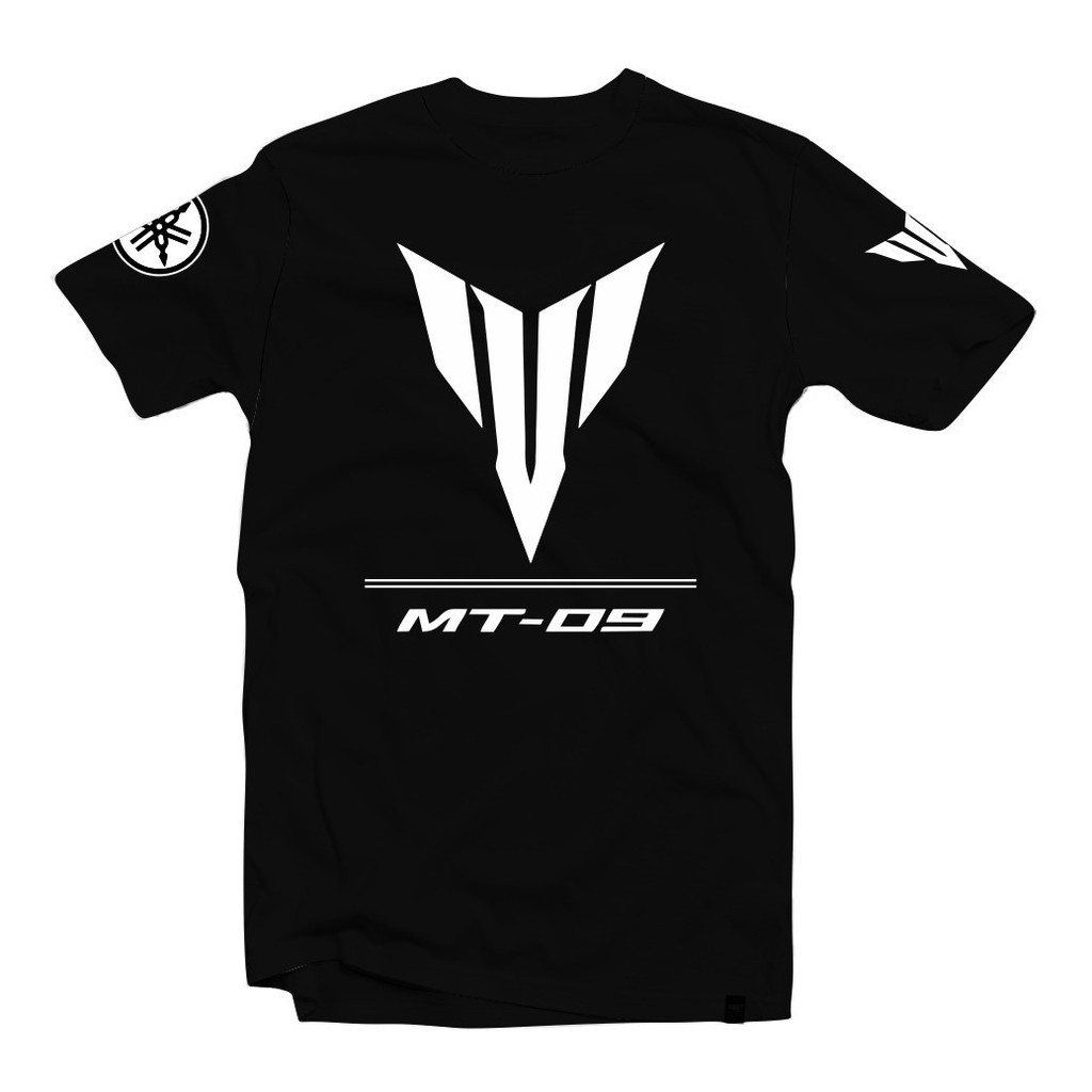 Camiseta/camisa Mt 09 Yamaha - Moto Mt - Símbolos Branco | Shopee Brasil