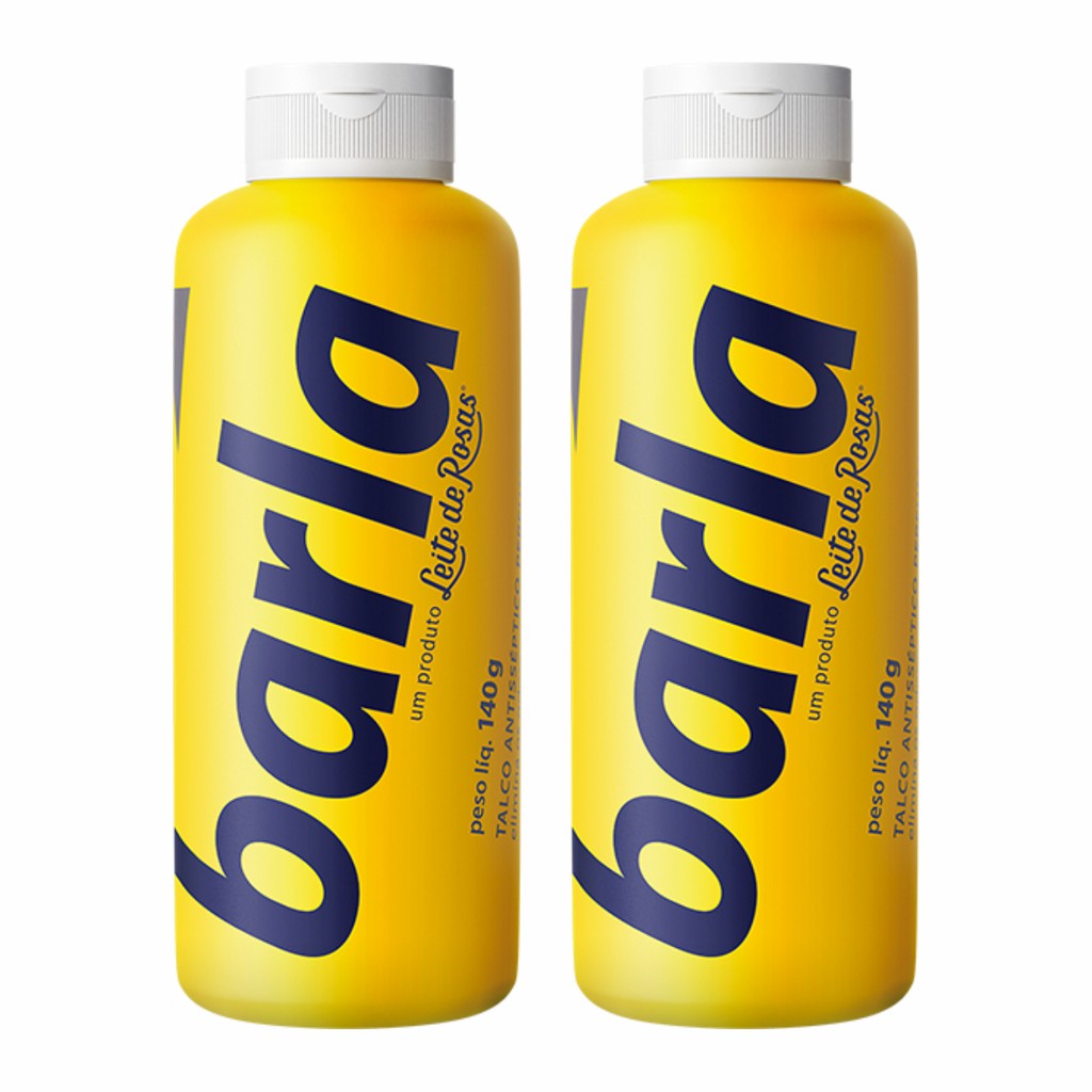 Kit 2 Talco Barla Antisséptico E Perfumado Para Os Pés 140g | Shopee Brasil