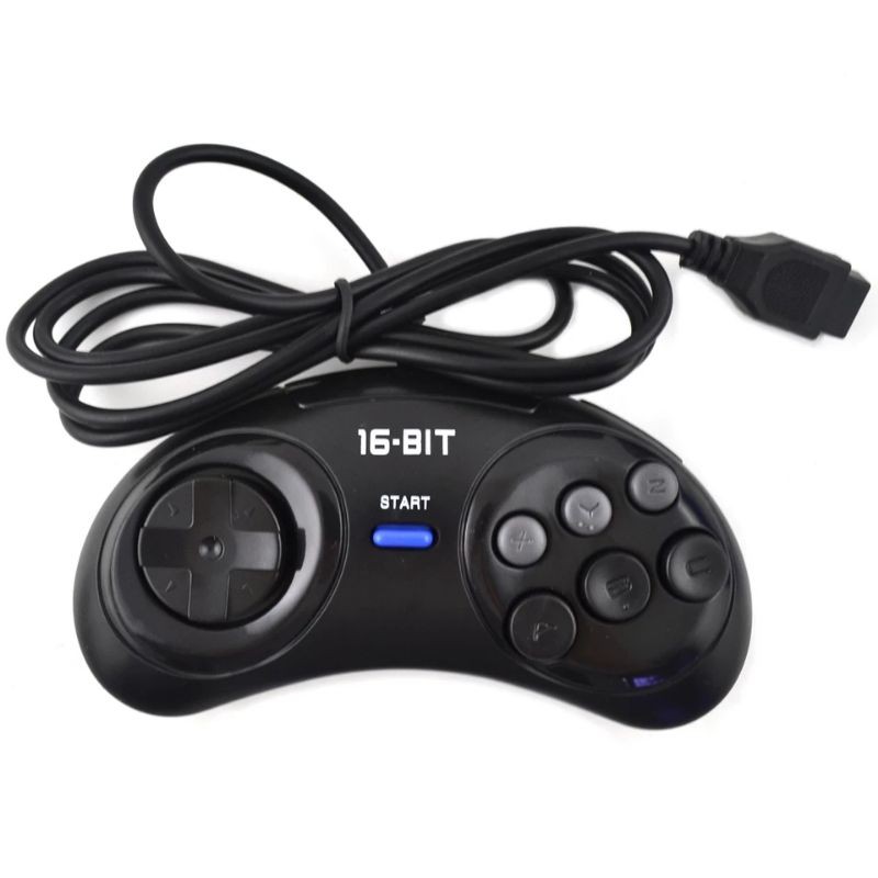 Controle mega drive 16-bit | Shopee Brasil