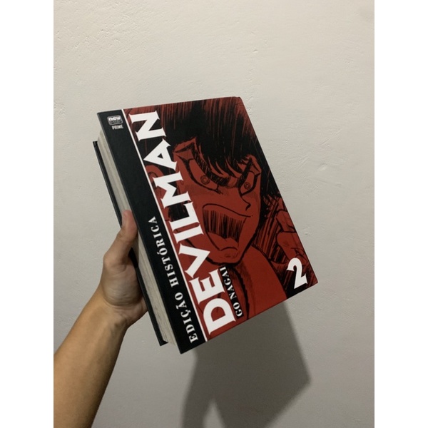 DEVILMAN VOLUME 02 (EDIÇÃO HISTÓRICA) | Shopee Brasil