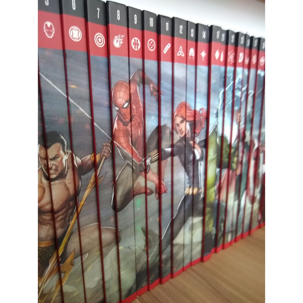 Coleção Salvat Marvel - Os Heróis Mais Poderosos - Vários Volumes ...