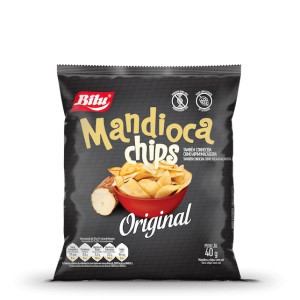 Snack Chips de Mandioca Original 40g | Shopee Brasil