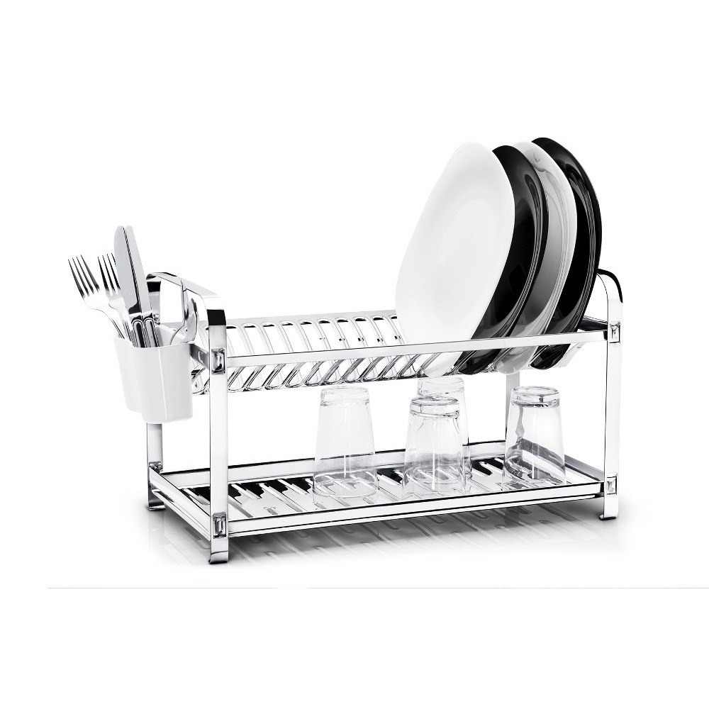Escorredor Inox Fixo 20 pratos Mak Inox - 20.20 | Shopee Brasil