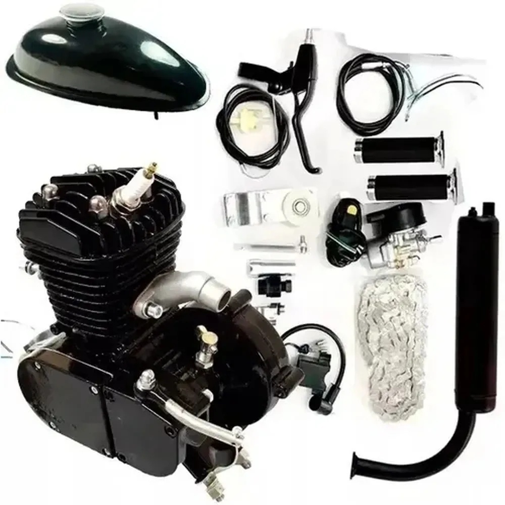 Kit Completo Motor Para Bicicleta Motorizada 80cc | Shopee Brasil