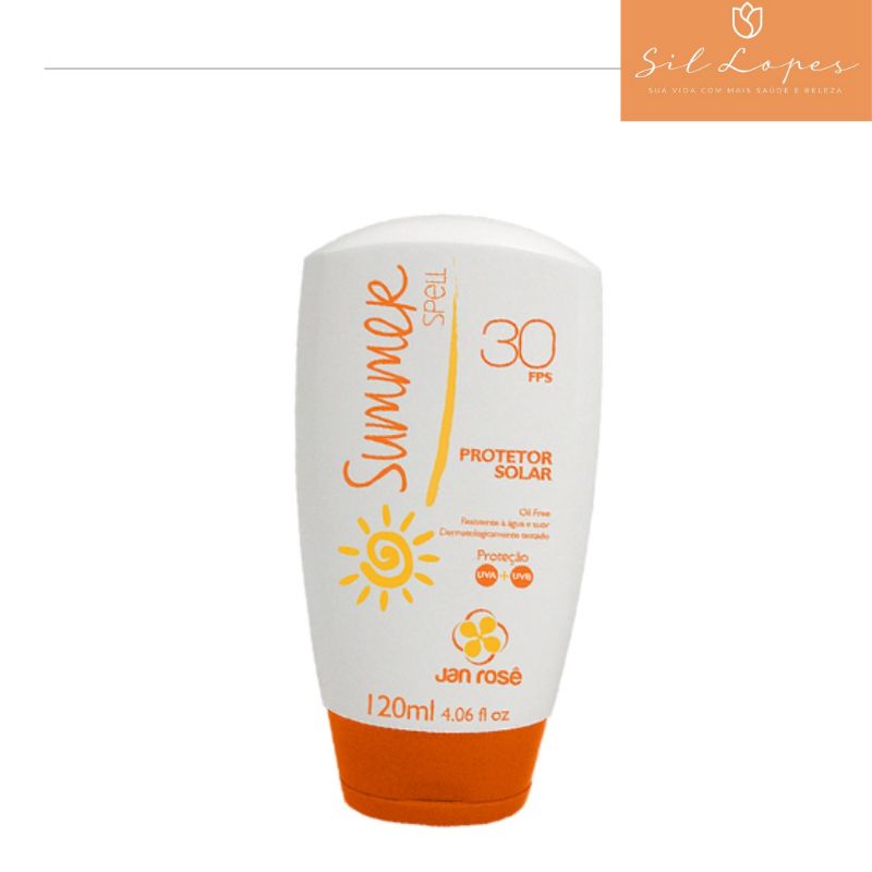 PROTETOR SOLAR SUMMER SPELL 120ML | Shopee Brasil