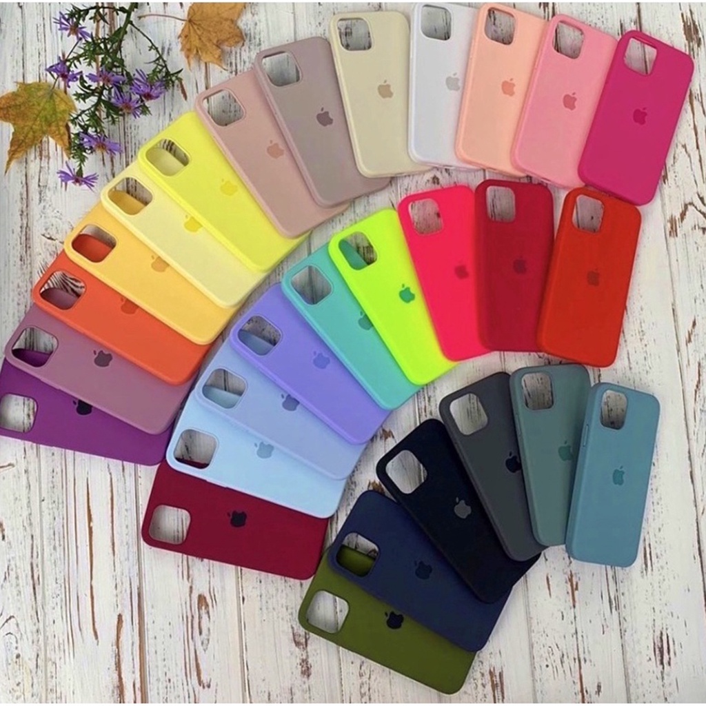 Capa Capinha Silicone IPhone 12/12 PRO Várias cores , Ótima qualidade ...