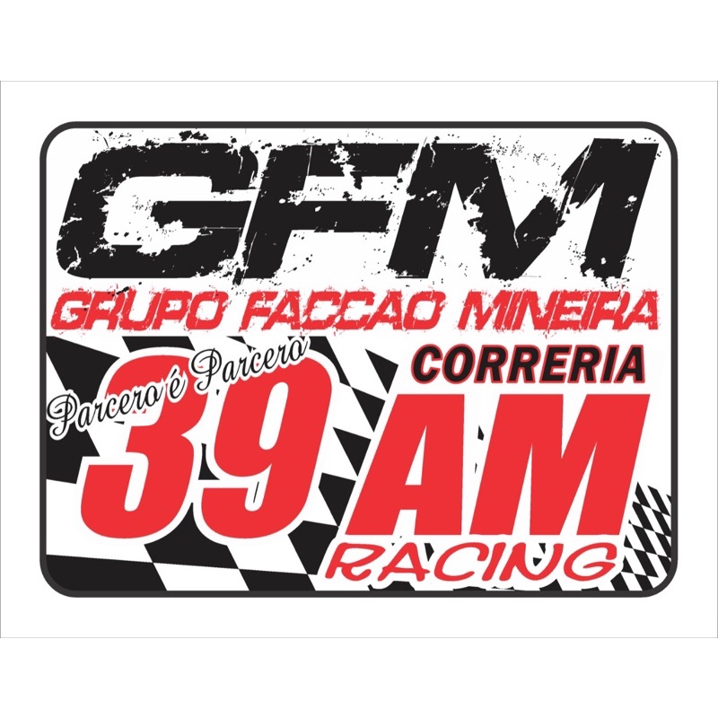 Bandeira GFM de lona com nome | Shopee Brasil