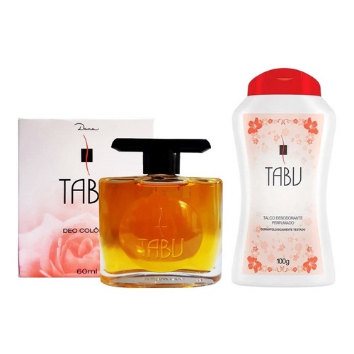 Perfume Tabu Tradicional + Talco(kit) | Shopee Brasil
