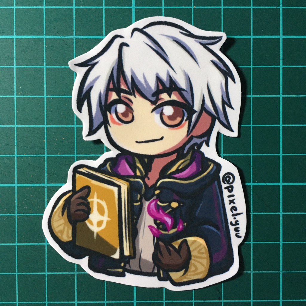 Adesivo Fire Emblem - Robin | Shopee Brasil