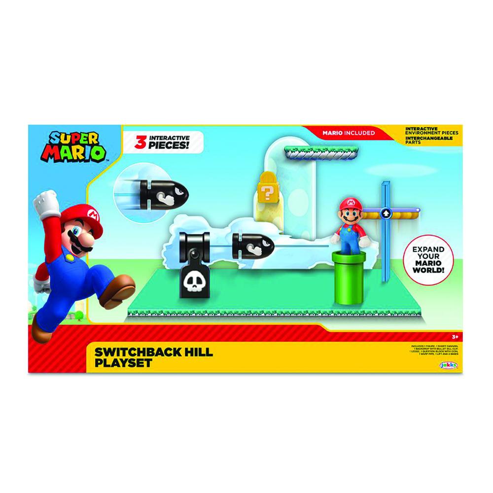 Super Mario - Switchback Hill Playset | Shopee Brasil