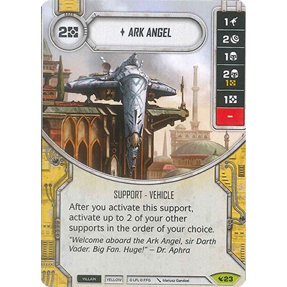 LEG 23 - Ark Angel - Star Wars Destiny | Shopee Brasil