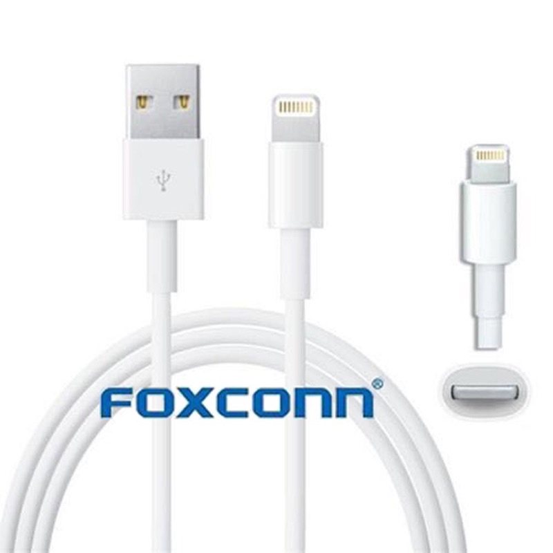 Cabo Foxconn USB Lightning para Iphone (1m) | Shopee Brasil