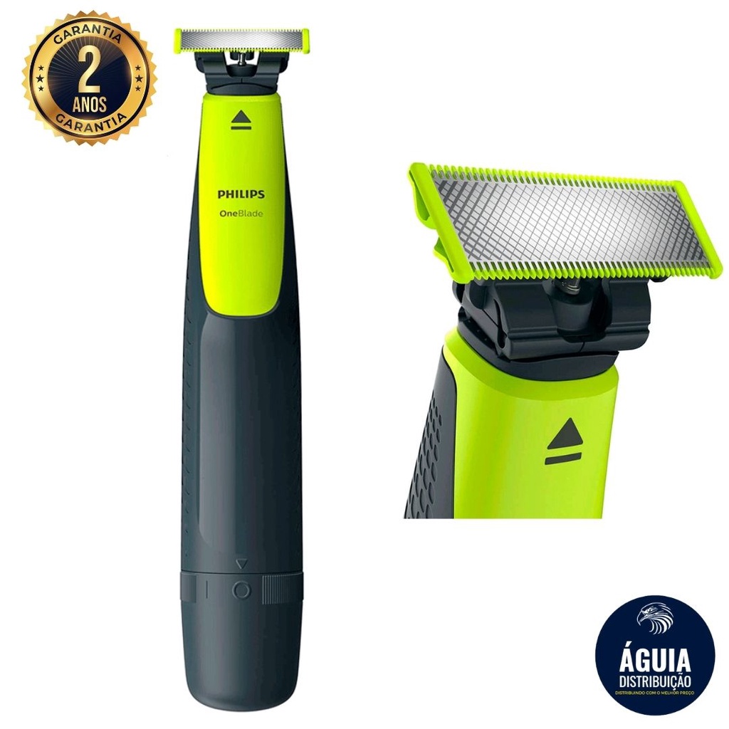 Aparador de Pelos do Rosto Philips OneBlade Seco e Molhado Bivolt ...