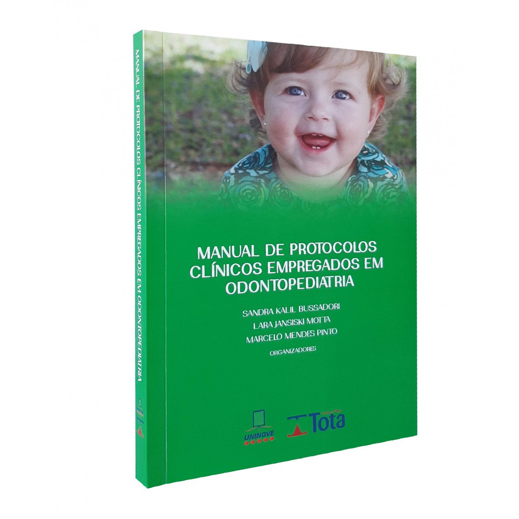 Manual de Protocolos Clínicos Empregados em Odontopediatria | Shopee Brasil