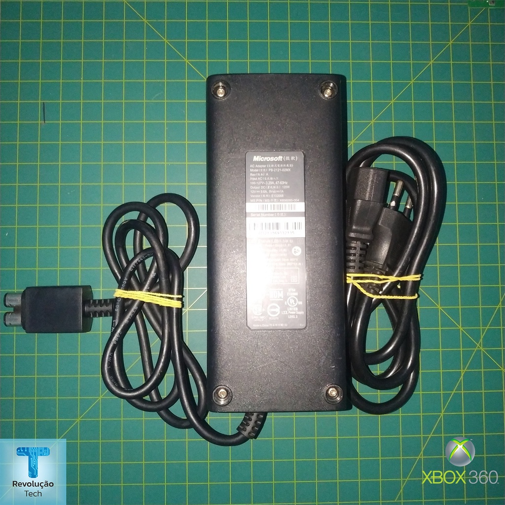 Fonte Xbox 360 Slim Original 110V 127V | Shopee Brasil