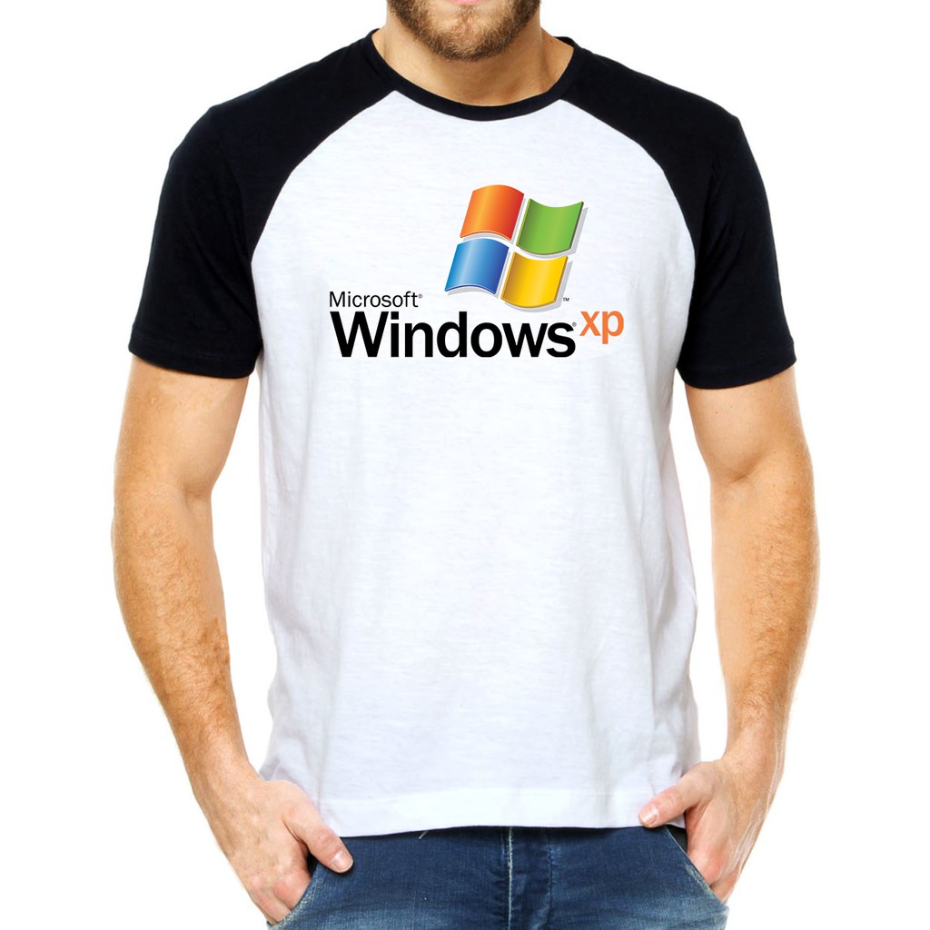 Camiseta Microsoft Windows XP Informática TI | Shopee Brasil