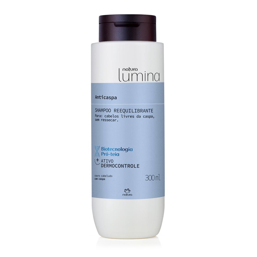 Lumina Shampoo Reequilibrante Anticaspa 300Ml - Natura | Shopee Brasil