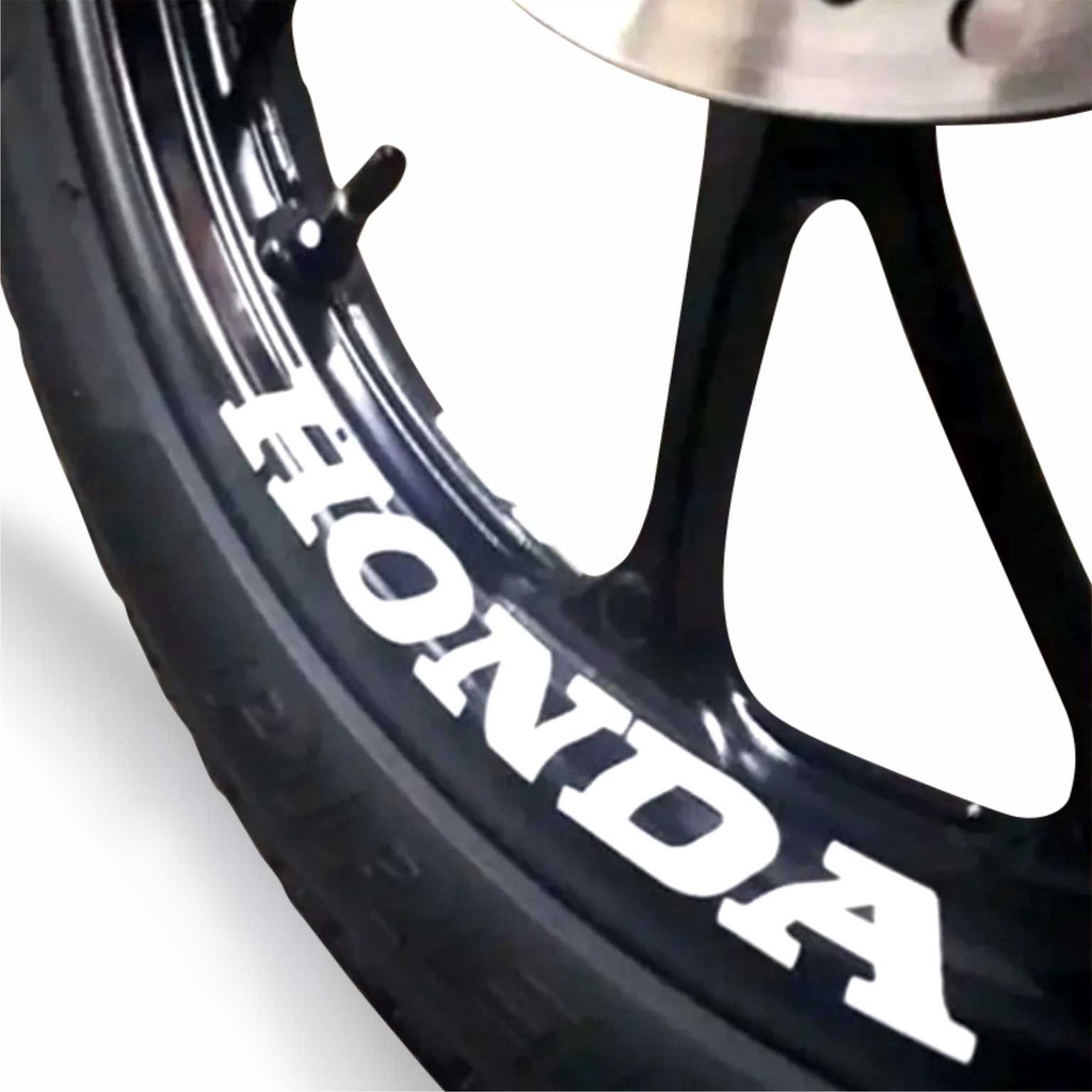 Adesivo de Roda Honda Cg 160 e 150 Curvo Fácil de Aplicar - Corre Que ...