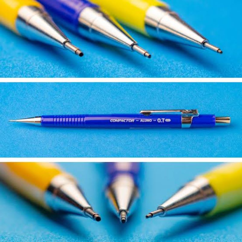 Lapiseira 0.7mm I-point Compactor Cores | Shopee Brasil