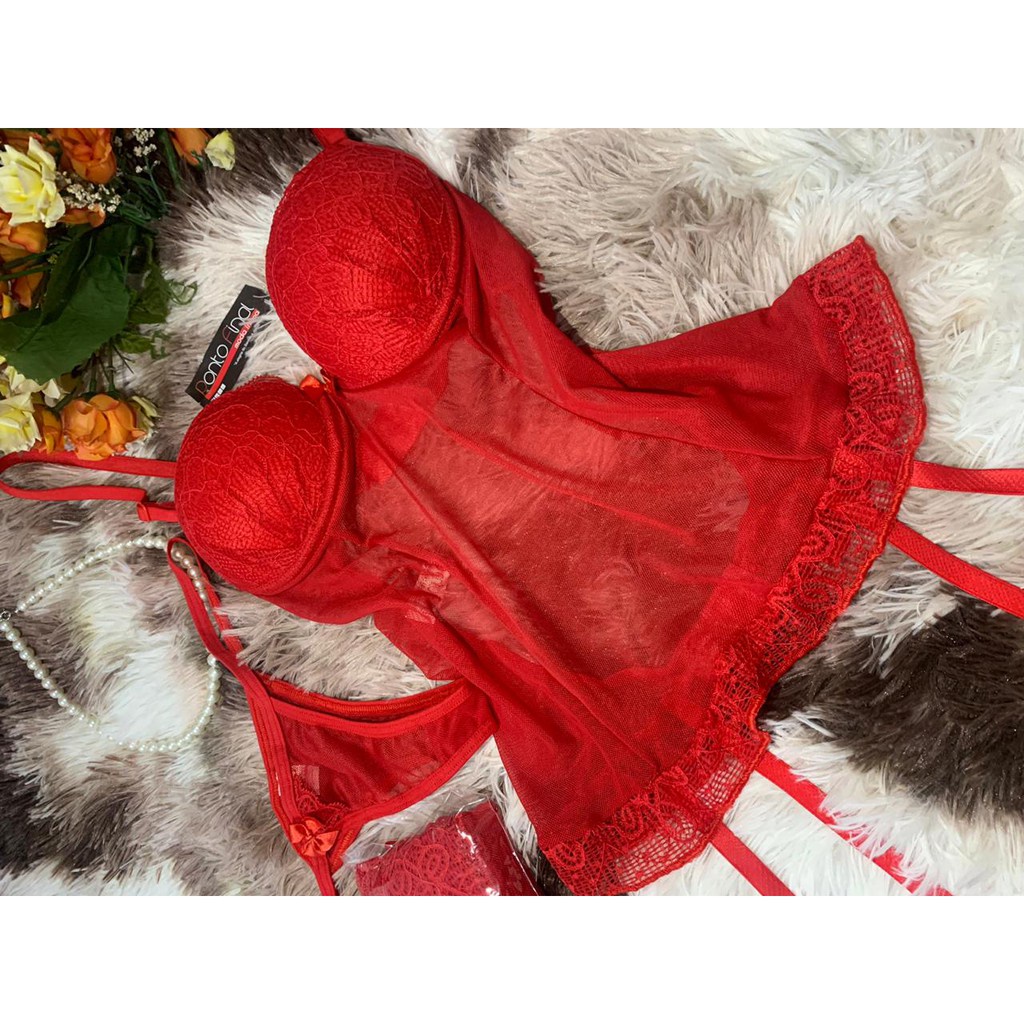 Espartilho completo linha sensual noite corpete lingerie tule renda com ...
