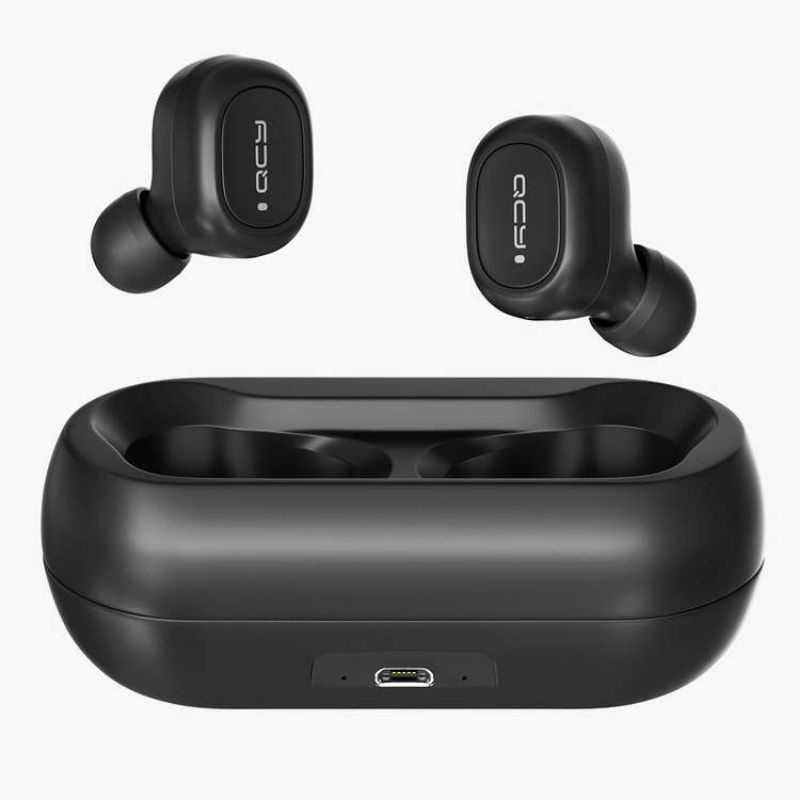 Fone de Ouvido QCY T1C TWS Bluetooth 5.0 sem Fio Wi-Fi/Fones | Shopee Brasil