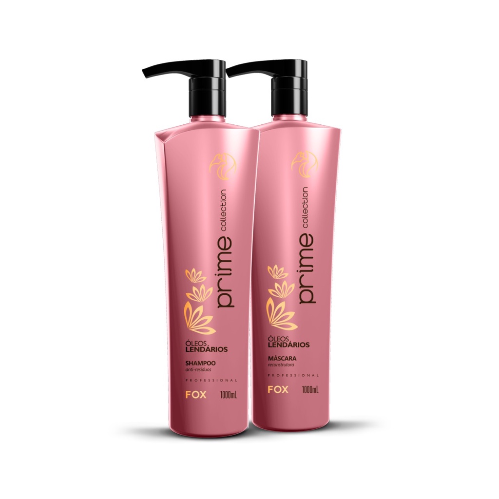 Kit Progressiva Fox Prime + 1 Finalizador Fx Cream 250ml | Shopee Brasil