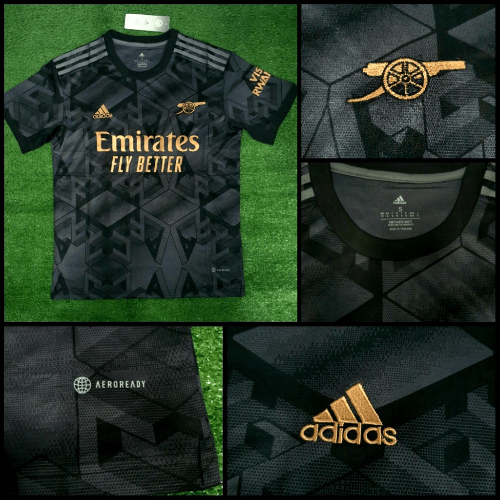 Camisa De Arsenal De Grau Ori 2022 2023 A SSS | Shopee Brasil