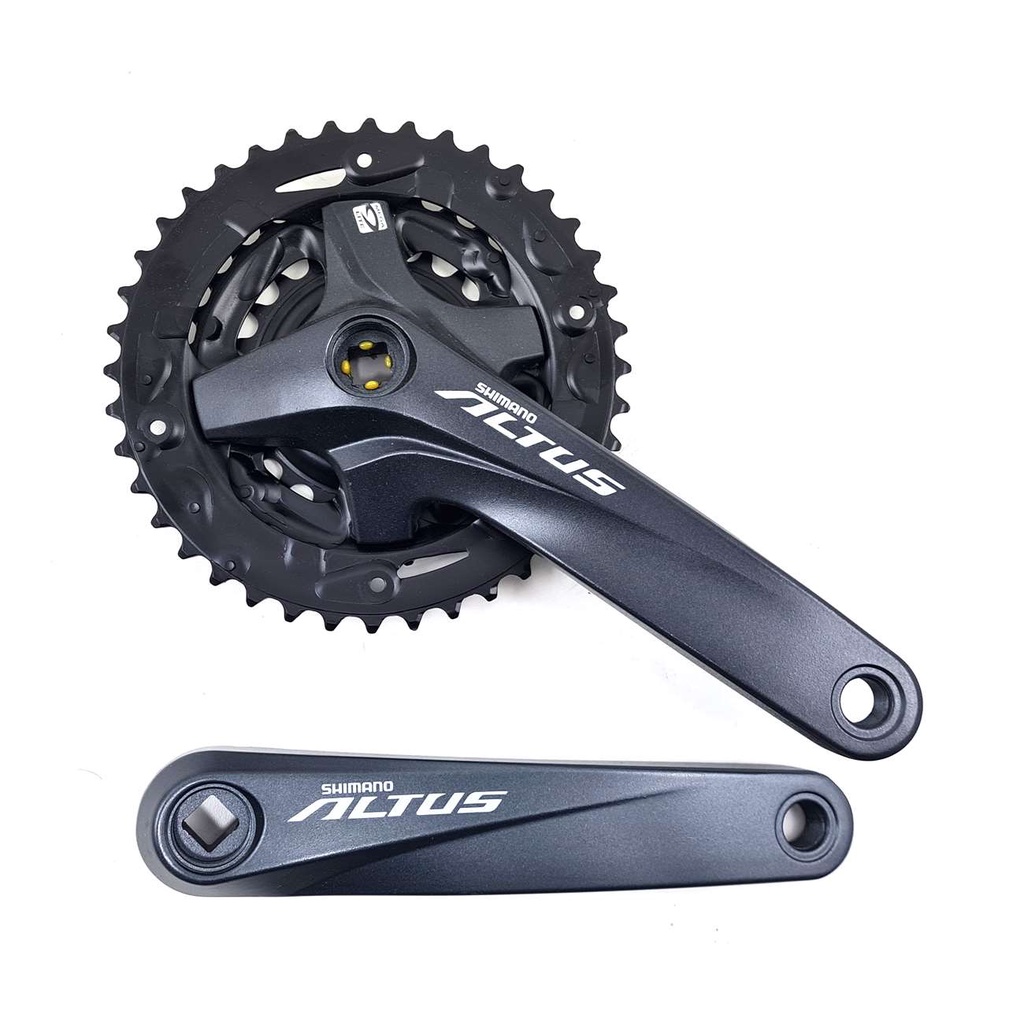 Pedivela Triplo Bicicleta Shimano Altus M2000 9v 40-30-22d 175mm Eixo ...