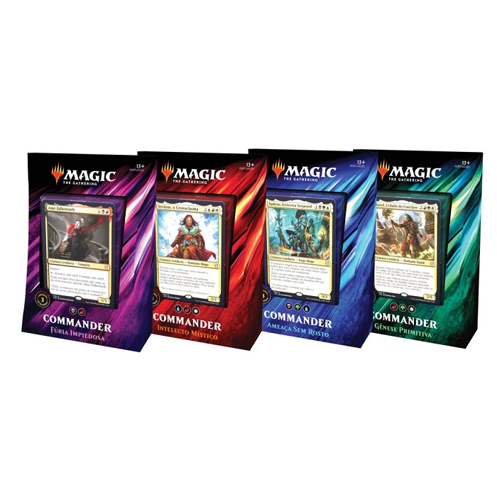 Kit Commander 2019 - Display com 4 decks | Shopee Brasil
