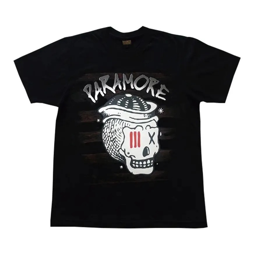 Camiseta Paramore - Skull Masculina | Shopee Brasil