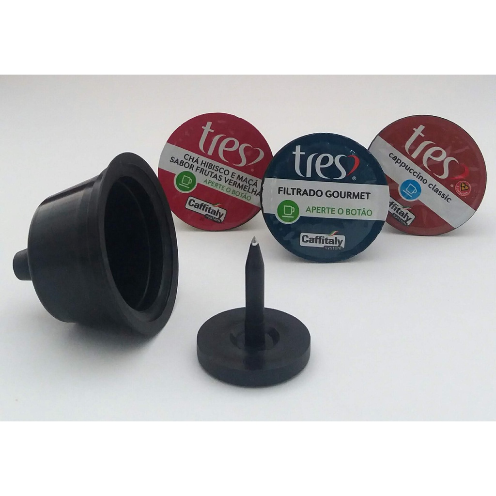 DUALCAP - Adaptador De Cápsulas Da Três P/ Dolce Gusto | Shopee Brasil