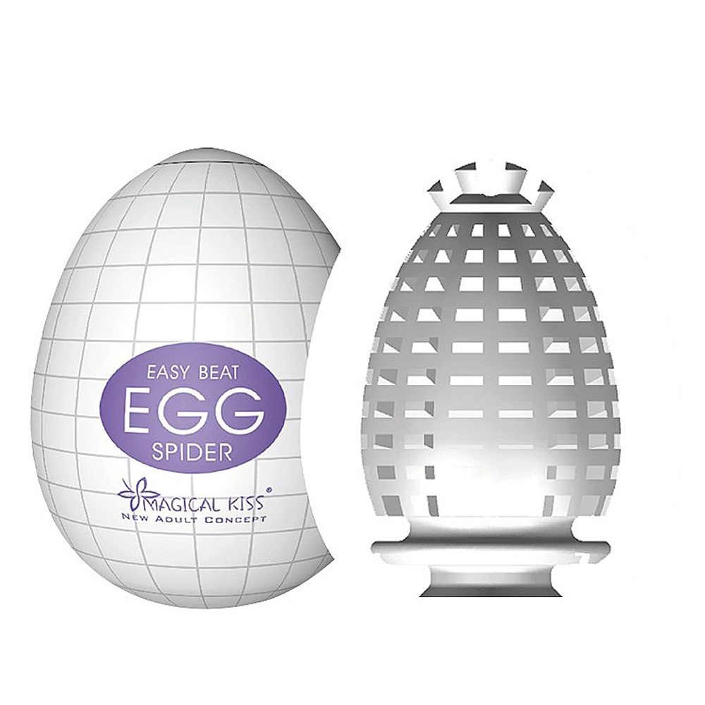 Masturbador Masculino Em Formato De Ovo - Egg Spider Easy One Cap - Magical Kiss | Shopee Brasil