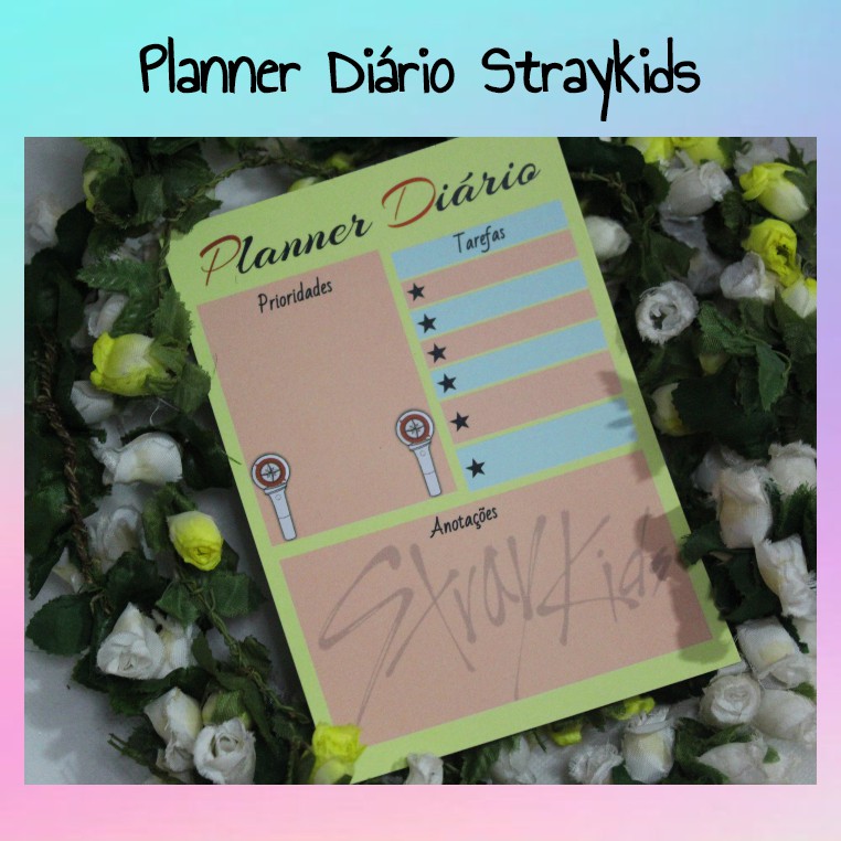 planner diario Straykids com 50 ou 25 folhas | Shopee Brasil