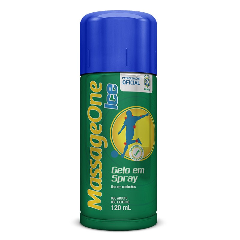 Spray para Massagem MASSAGE ONE ICE AEROSOL 120ML | Shopee Brasil