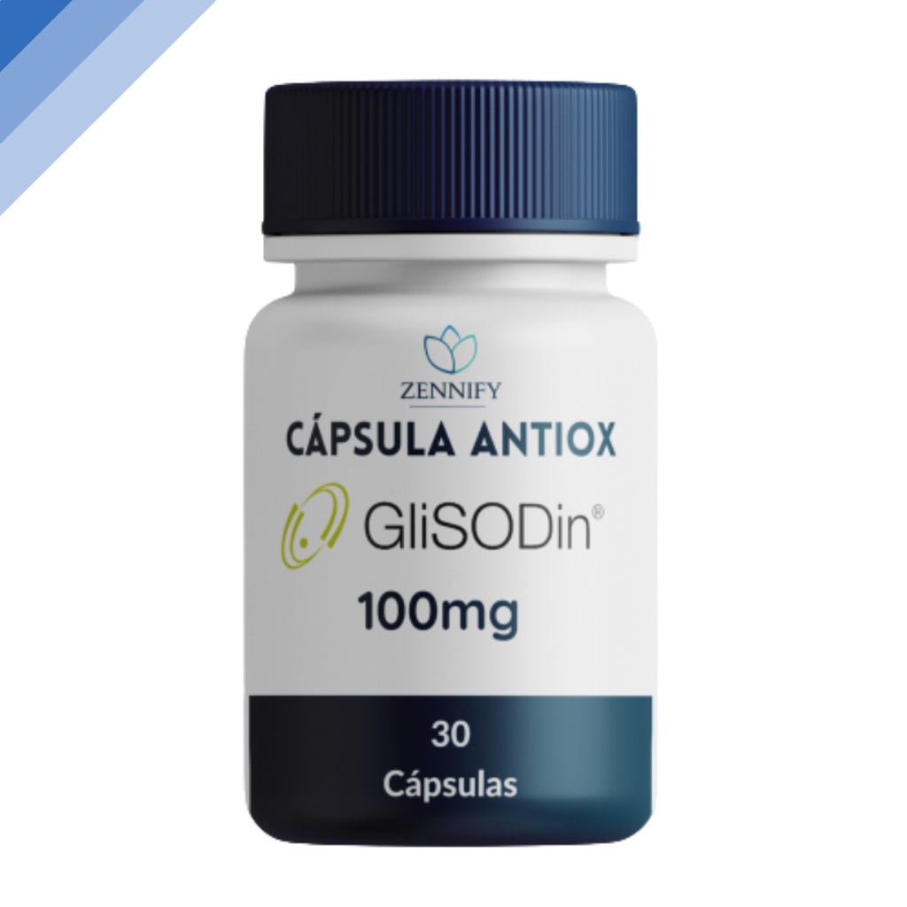 Glisodin Cápsulas Antioxidantes 60 cápsulas Beleza Saúde Fígado Cérebro ...