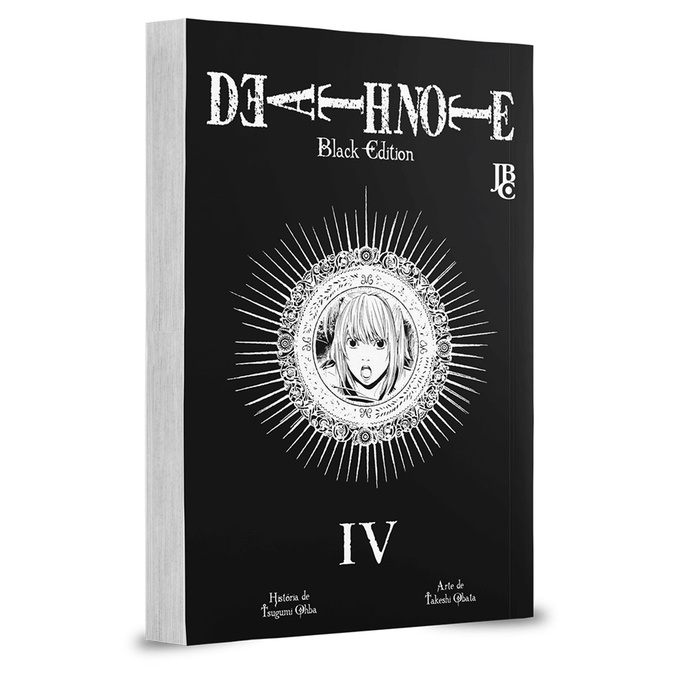 Mangá: Death Note: Black Edition - Vol. 4 - Editora JBC - Novo e Lacrado | Shopee Brasil