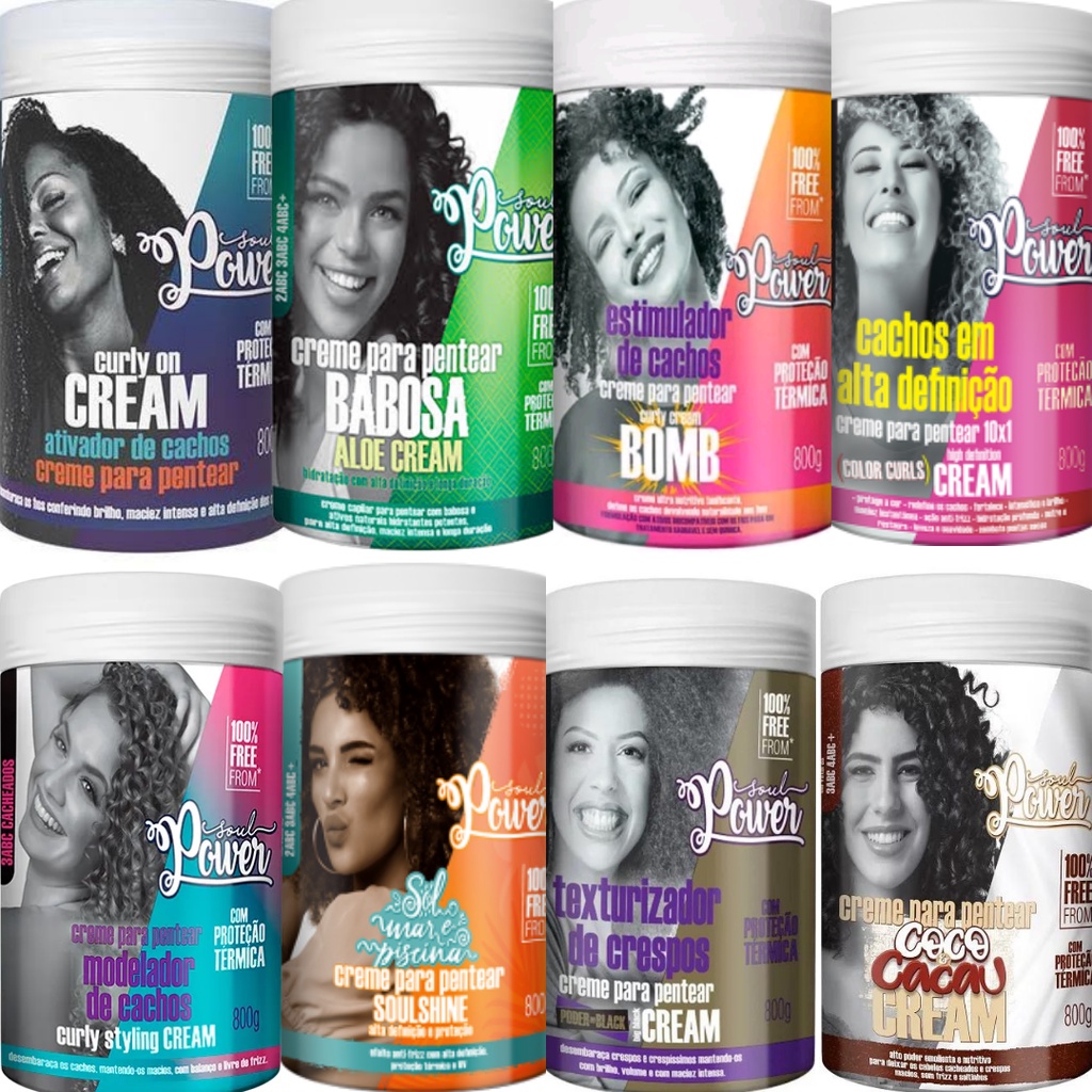 Creme De Pentear Soul Power 800g | Shopee Brasil