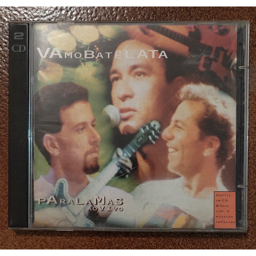 CD Original Paralamas do Sucesso Ao Vivo - Vamo Batê Lata | Shopee Brasil