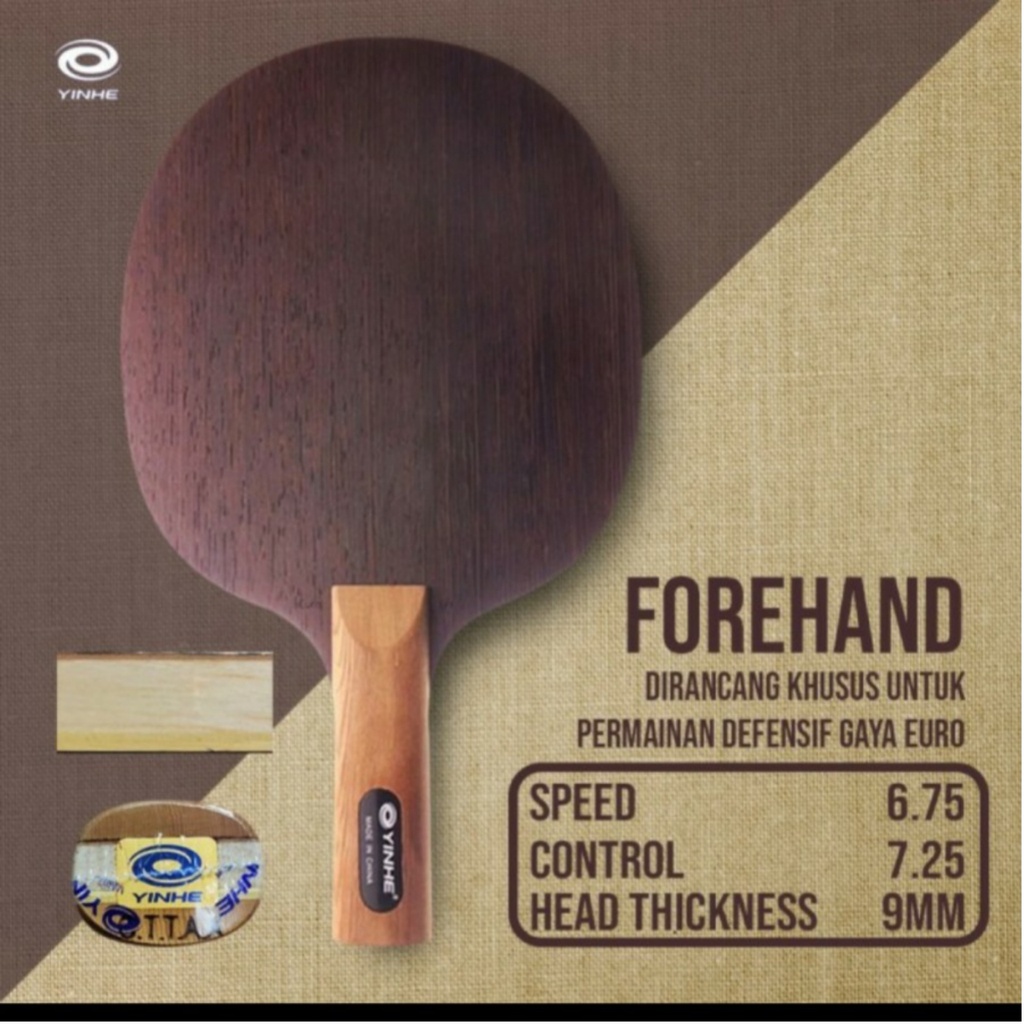 KAYU Yinhe Balsa Def 9 ST-Taco De Tênis De Mesa Com Lâmina De Madeira ...